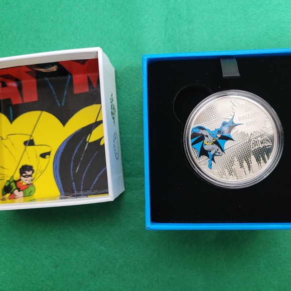 Royal Canadian Mint | Other | Dc Comics Original Batman Oz Pure Silver ...